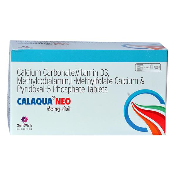 CALAQUA NEO Tablet 15's Price, Uses, Side effects, Substitutes | Netmeds