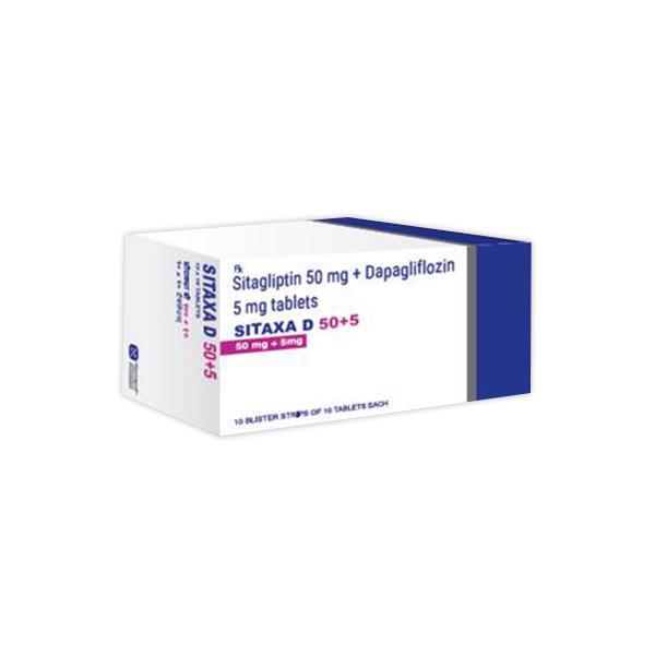Buy SITAXA D 5+50 Tablet 10's Online at Upto 25% OFF | Netmeds