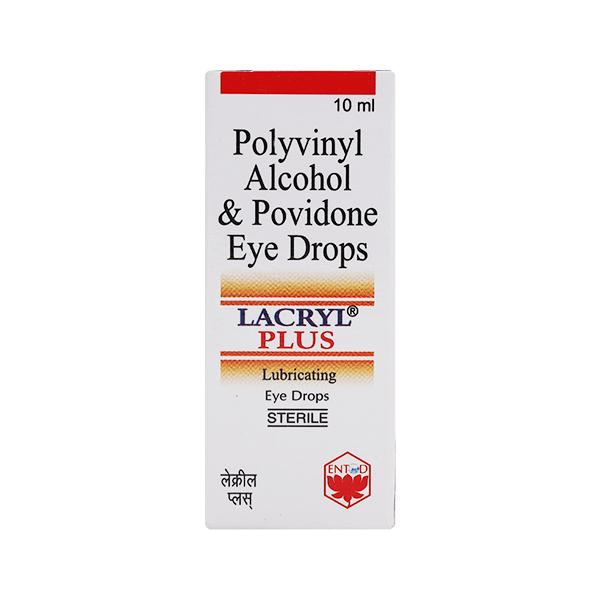 LACRYL PLUS Eye Drops 10ml Price, Uses, Side effects, Substitutes | Netmeds