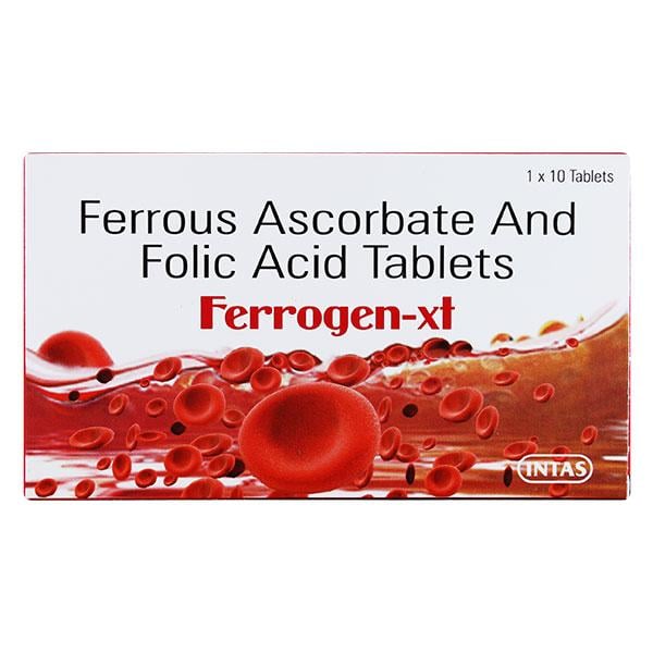 Buy FERROGEN XT Tablet 10's Online at Upto 25% OFF | Netmeds