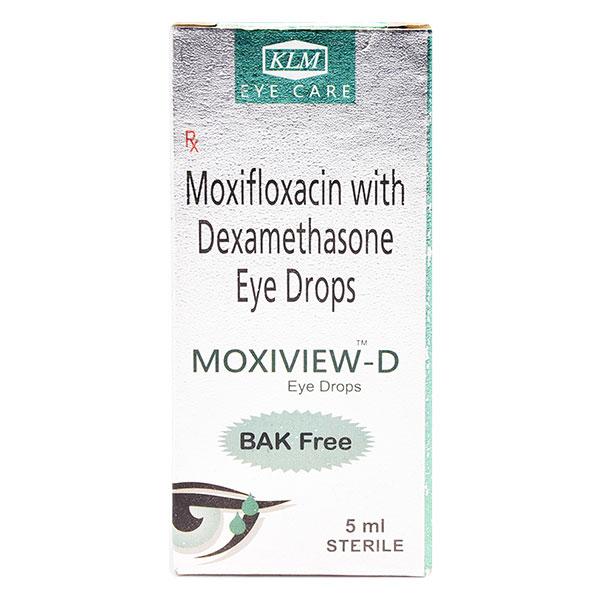 MOXIVIEW D Eye Drops 5ml Price, Uses, Side effects, Substitutes | Netmeds