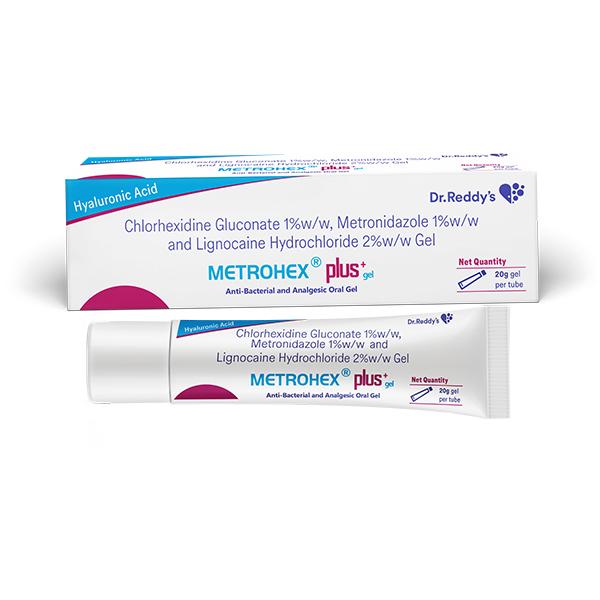 Buy METROHEX PLUS + Gel 20g Online | Netmeds