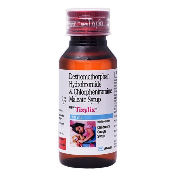 Tixylix New Syrup 60ml - Buy Medicines online at Best Price from ...