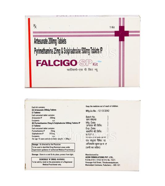 Falcigo SP Kit 1's : Uses, Side Effects, Price | Netmeds