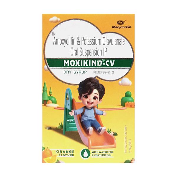 MOXIKIND CV ORANGE FLAVOUR Dry Syrup 30ml