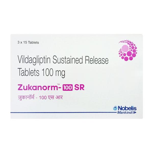 ZUKANORM 100 SR Tablet 15's : Price, Uses, Side Effects | Netmeds