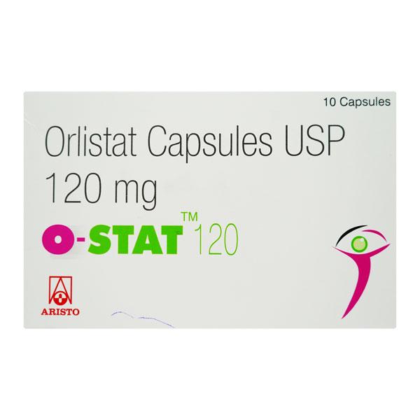 Buy O Stat 120mg Capsule 10'S Online at Upto 25% OFF | Netmeds