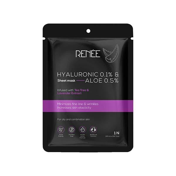 Buy Renee Hyaluronic Acid and Aloe Sheet Mask 20 ml Online at ...