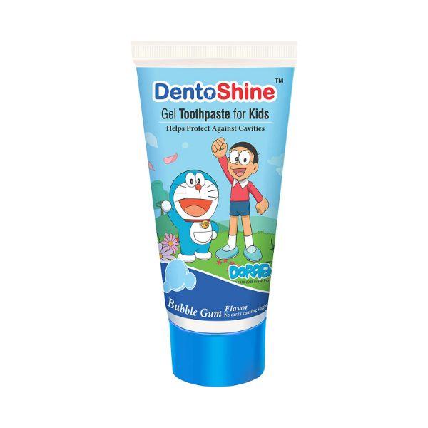 Buy Dentoshine Bubble Gum Flavour Gel Toothpaste for Kids 80 gm Online ...