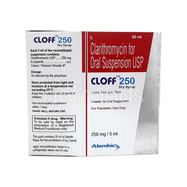 Buy Cloff 250mg Dry Syrup 30ml Online at Upto 25% OFF | Netmeds