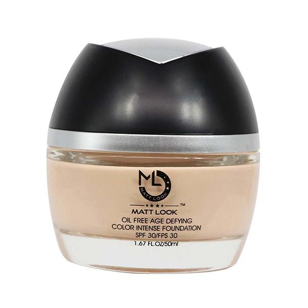 Buy Matt Look Oil Free Age Defying Colour Intense Foundation SPF 30/FPS ...