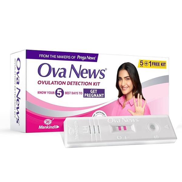 Buy Mankind Ova News Ovulation Detection Kit (Pack of 1 x 6's) 1's ...