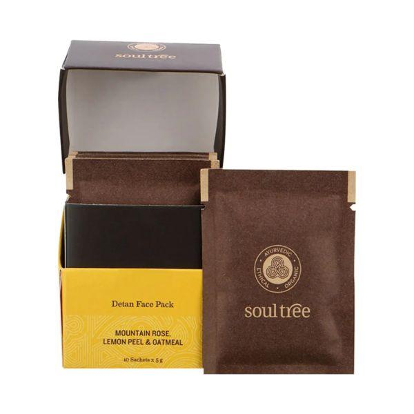 Buy SoulTree Detan Face Pack 50 gm Online at Best Price - Face Packs