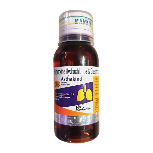 ASTHAKIND SUGAR FREE Expectorant 60ml Price, Uses, Side effects ...