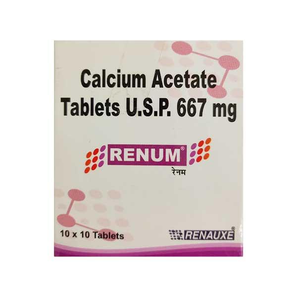 Buy RENUM 667 Tablet 10's Online at Upto 25% OFF | Netmeds