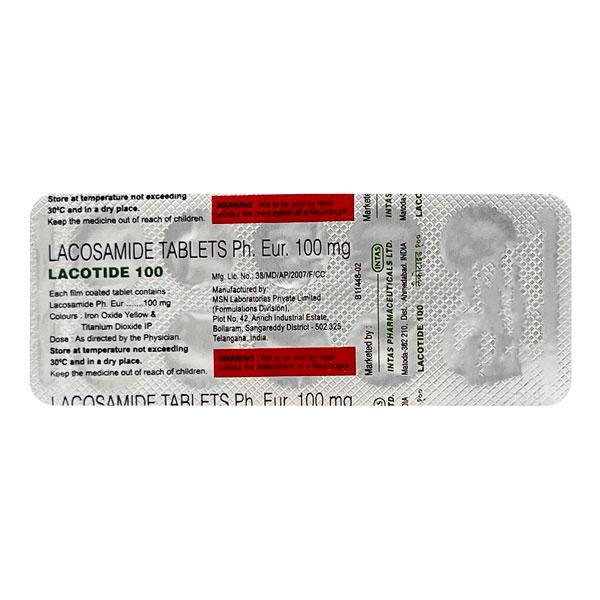 Buy Lacotide 100mg Tablet 10'S Online at Upto 25% OFF | Netmeds