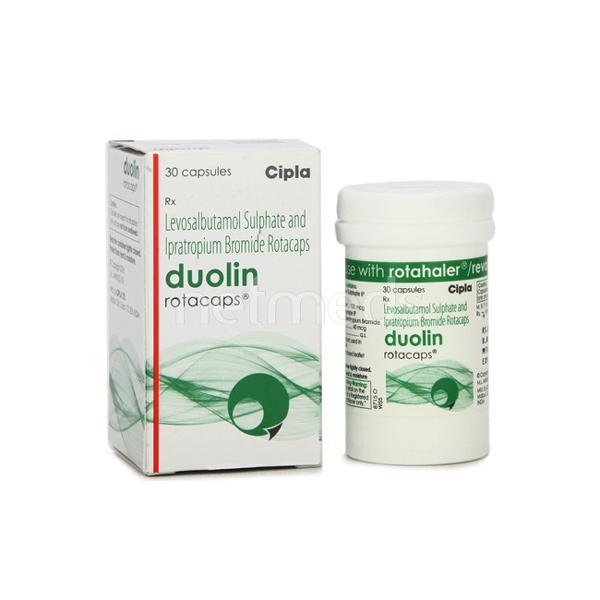 Duolin Rotacap 30'S Price, Uses, Side effects, Substitutes | Netmeds