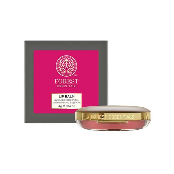 Buy Forest Essentials Luscious Lip Balm Sugared Rose Petal 4 gm Online ...