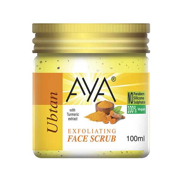 Buy Aya Ubtan Exfoliating Face Scrub, No Paraben, No Silicone, No ...