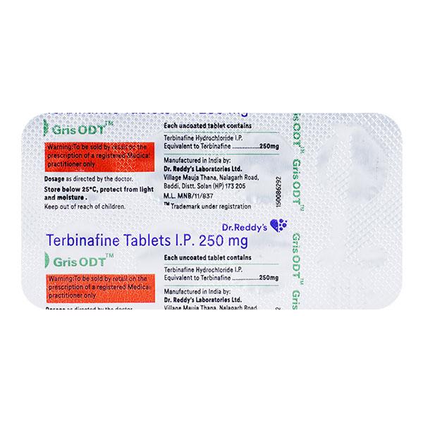 Buy Gris Odt 250mg Tablet 7'S Online at Upto 25% OFF | Netmeds