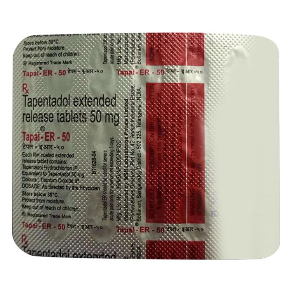 Tapal ER 50mg Tablet 15'S - Price, Uses, Side Effects, and Substitutes ...