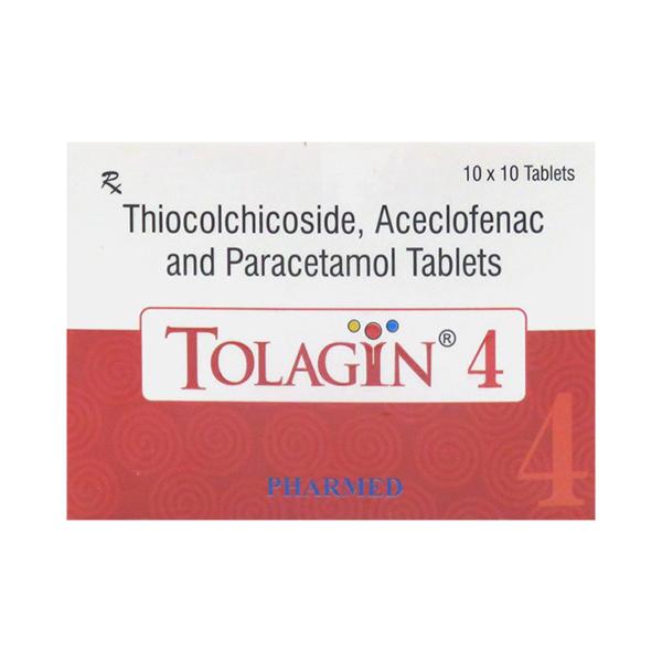 Buy Tolagin 4mg Tablet 10'S Online at Upto 25% OFF | Netmeds