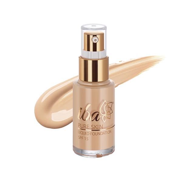 Buy Iba Pure Skin Liquid Foundation SPF 15 03 Natural Beige 30ml Online ...