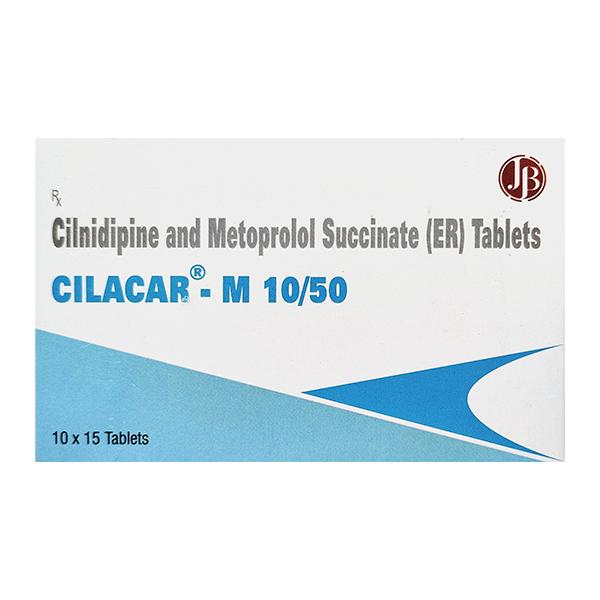 CILACAR M 10/50 Tablet 15's
