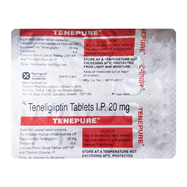 TENEPURE Tablet 30's : Price, Uses, Side Effects | Netmeds