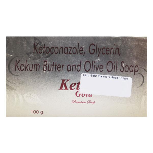Keto Gold Premium Soap 100gm Price, Uses, Side effects, Substitutes ...