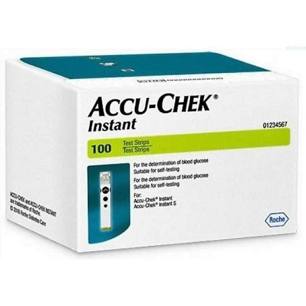 Buy ACCU-CHEK INSTANT-S TEST STRIPS 100's Online at Best Price - Blood ...