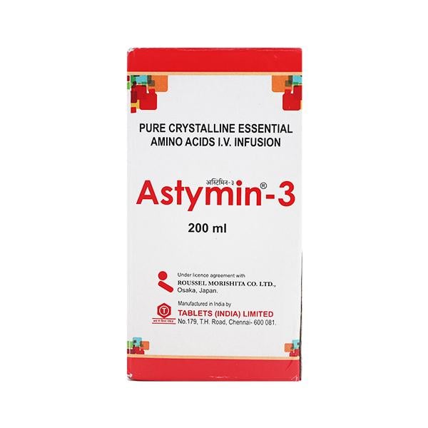 ASTYMIN - 3 IV Infusion 200ml - Price, Uses, Side Effects | Netmeds
