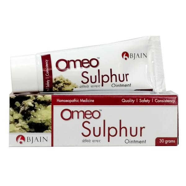 Buy Bjain Omeo Sulphur Ointment 30 gm online at best price-Homeopathy