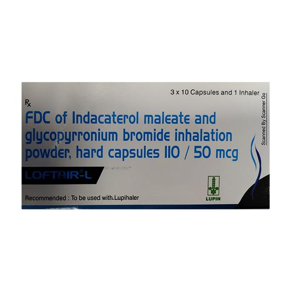 Buy LOFTAIR L (WITH INHALER) Capsule 3X10's Online at Upto 25% OFF ...