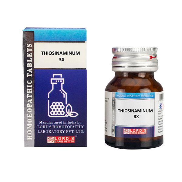Buy Lord's Trituration Thiosinaminum 3X Tablet 25 gm Online at ...
