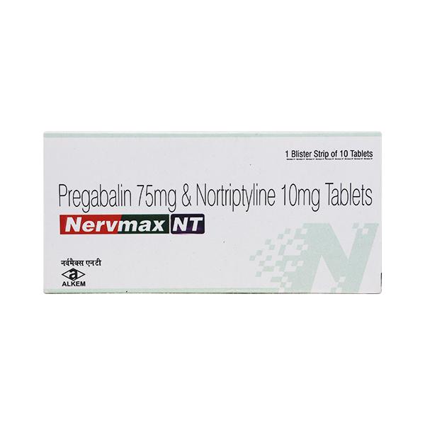 Buy NERVMAX NT Tablet 10's Online at Upto 25% OFF | Netmeds