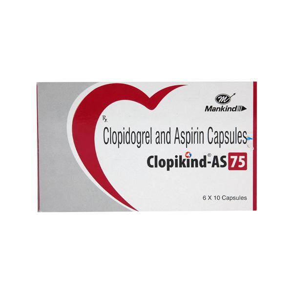 Clopikind AS 75mg Capsule 10'S Price, Uses, Side effects, Substitutes ...