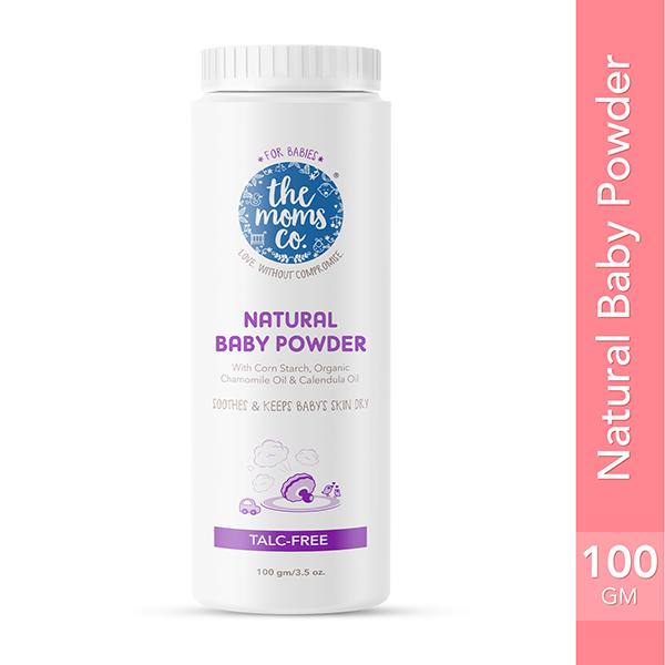 Buy The Moms Co Talc-Free Natural Baby Powder with Corn Starch 100 gm ...