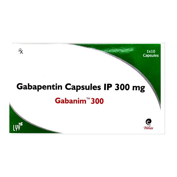 Buy GABANIM 300 Capsule 10's Online at Upto 25% OFF | Netmeds