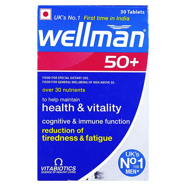 Buy Wellman 50+ Tablet 30's Online at Best Price - Multi-Vitamins