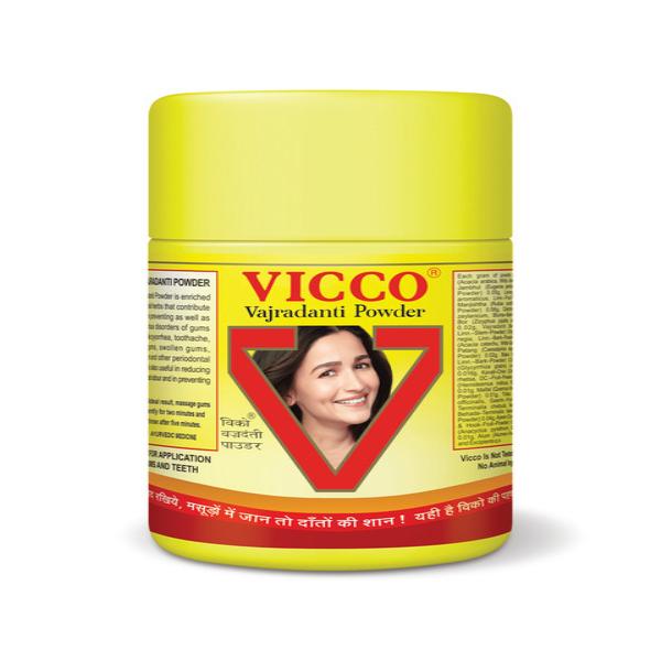 Vicco Vajradanti Tooth Powder 50 gm Online at Discounted Price | Netmeds
