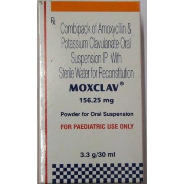 Buy MOX Clav 156.25mg Dry Syrup 30ml Online at Upto 25% OFF | Netmeds