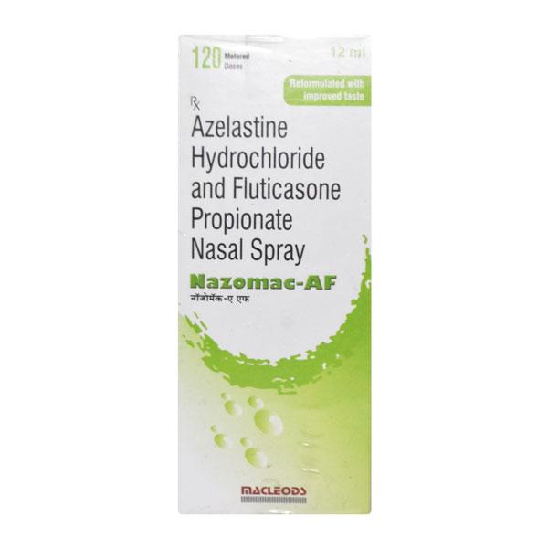 Nazomac AF Nasal Spray 12ml Price, Uses, Side effects, Substitutes ...