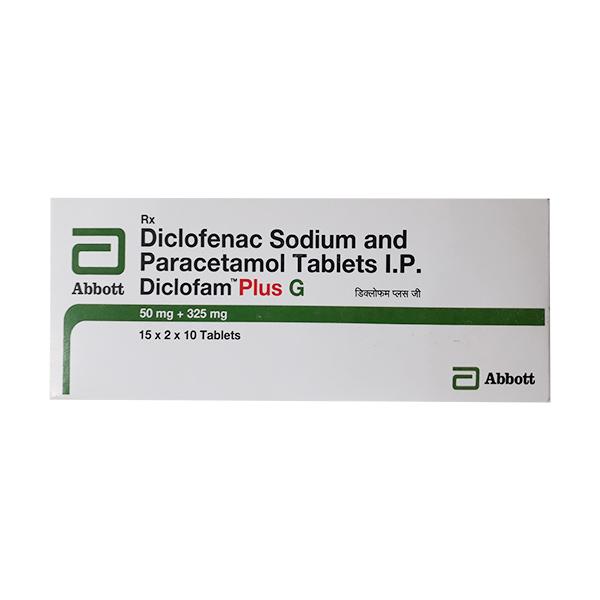 DICLOFAM PLUS G Tablet 10's Price, Uses, Side effects, Substitutes ...