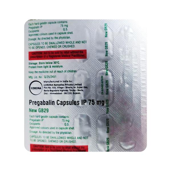 NEW GB29 Capsule 15's : Price, Uses, Side Effects | Netmeds