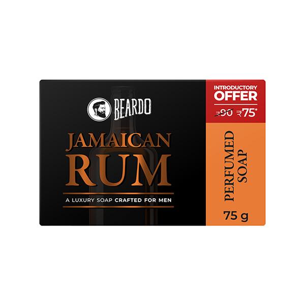 Buy Beardo Jamaican Rum Soap 75 gm Online at Best Price - Soaps