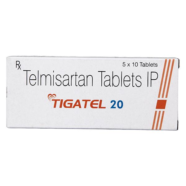 Tigatel 20mg Tablet 10'S : Price, Uses, Side Effects | Netmeds