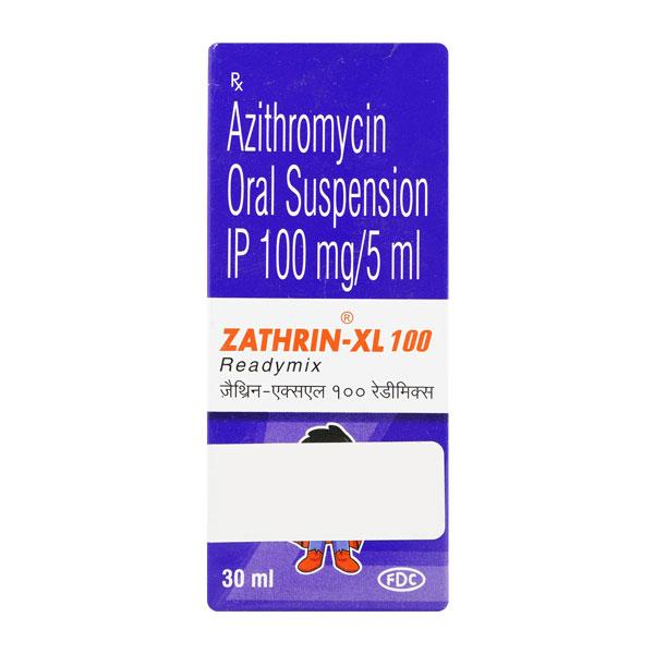 ZATHRIN XL 100 READYMIX Oral Suspension 30ml Price, Uses, Side effects ...