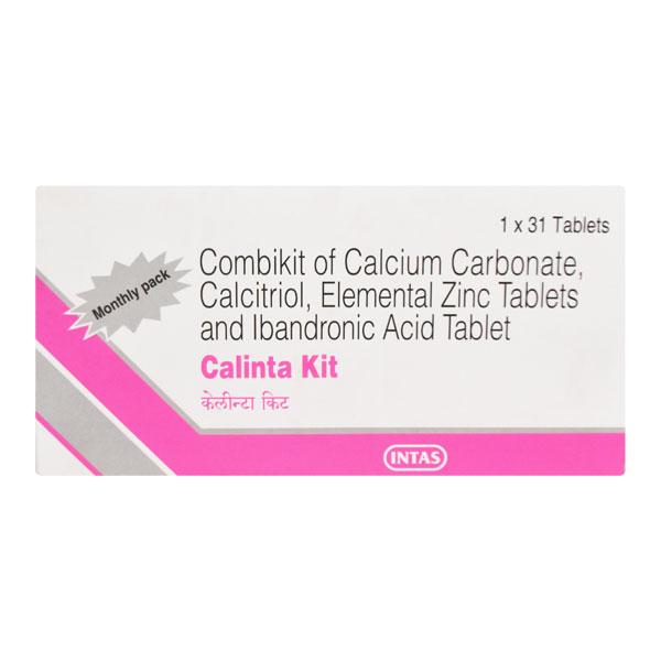 Calinta Kit Tablet 31'S Price, Uses, Side effects, Substitutes | Netmeds