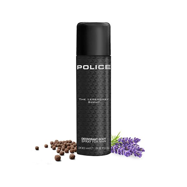 Buy Police The Legendary Scent for Man Deodorant Spray 200ml Online at ...